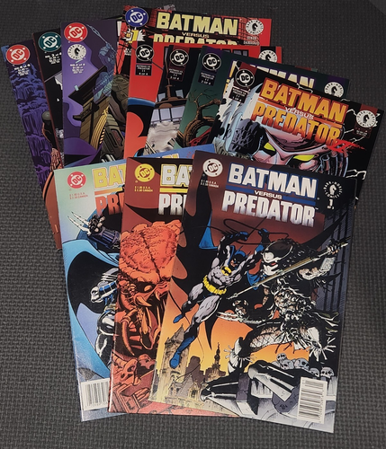 BATMAN vs PREDATOR Series I (1 2 3), II (1 2 3 4), III (1 2 3 4) All ...
