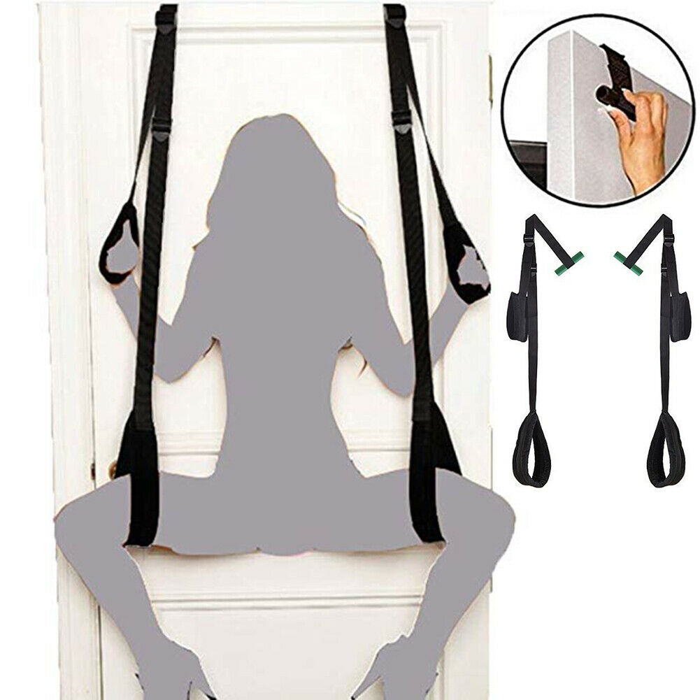 Bondage Swing Door Hanging Straps Adult Couples Restraints Belts BDSM ...
