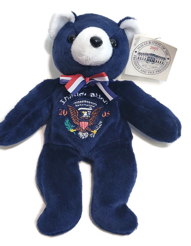 Ty Beanie Babies Inauguration of President & Vice Bear Plush 2005 ...