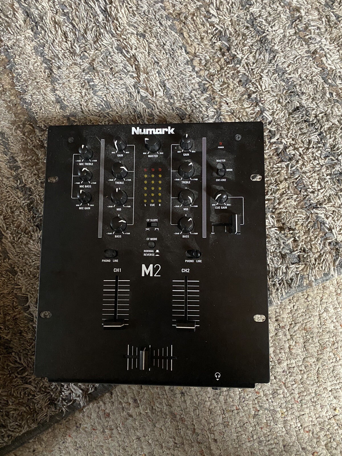 Numark M2 BLACK 2-Channel DJ Scratch Mixer | eBay