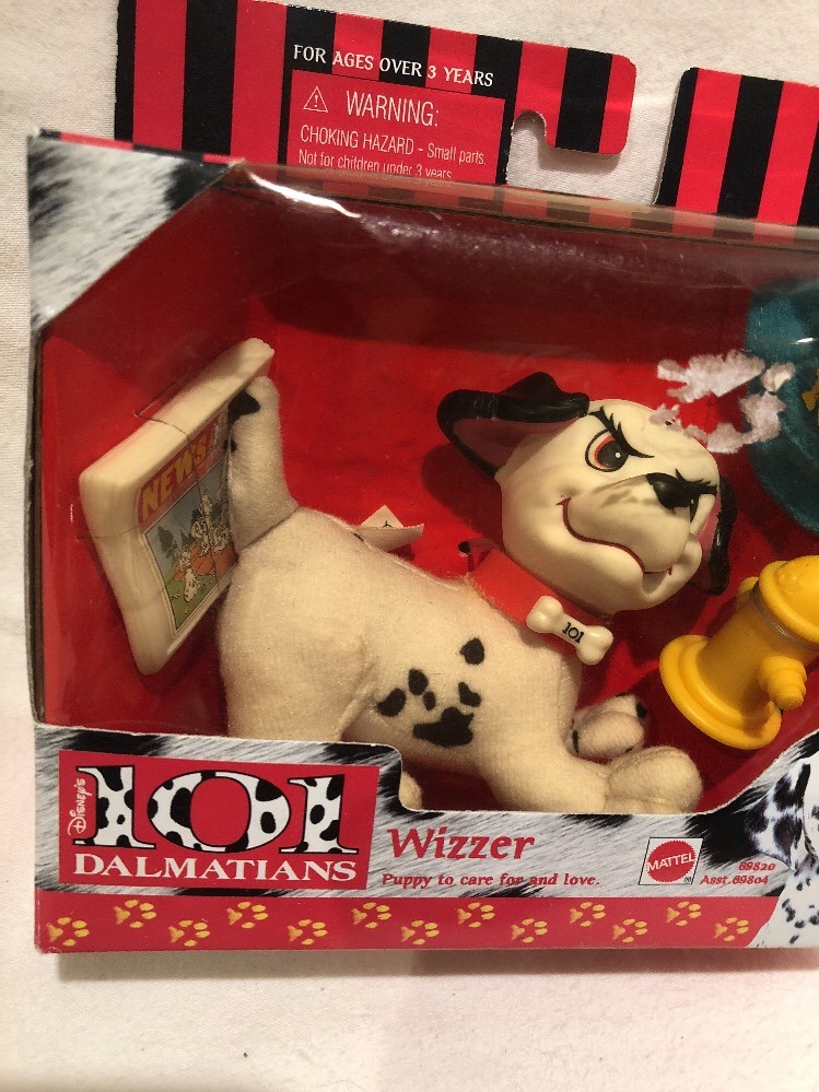 Wizzer 101 Dalmatians Mini Plush Toy Puppy To Care For & Love Arcotoys ...