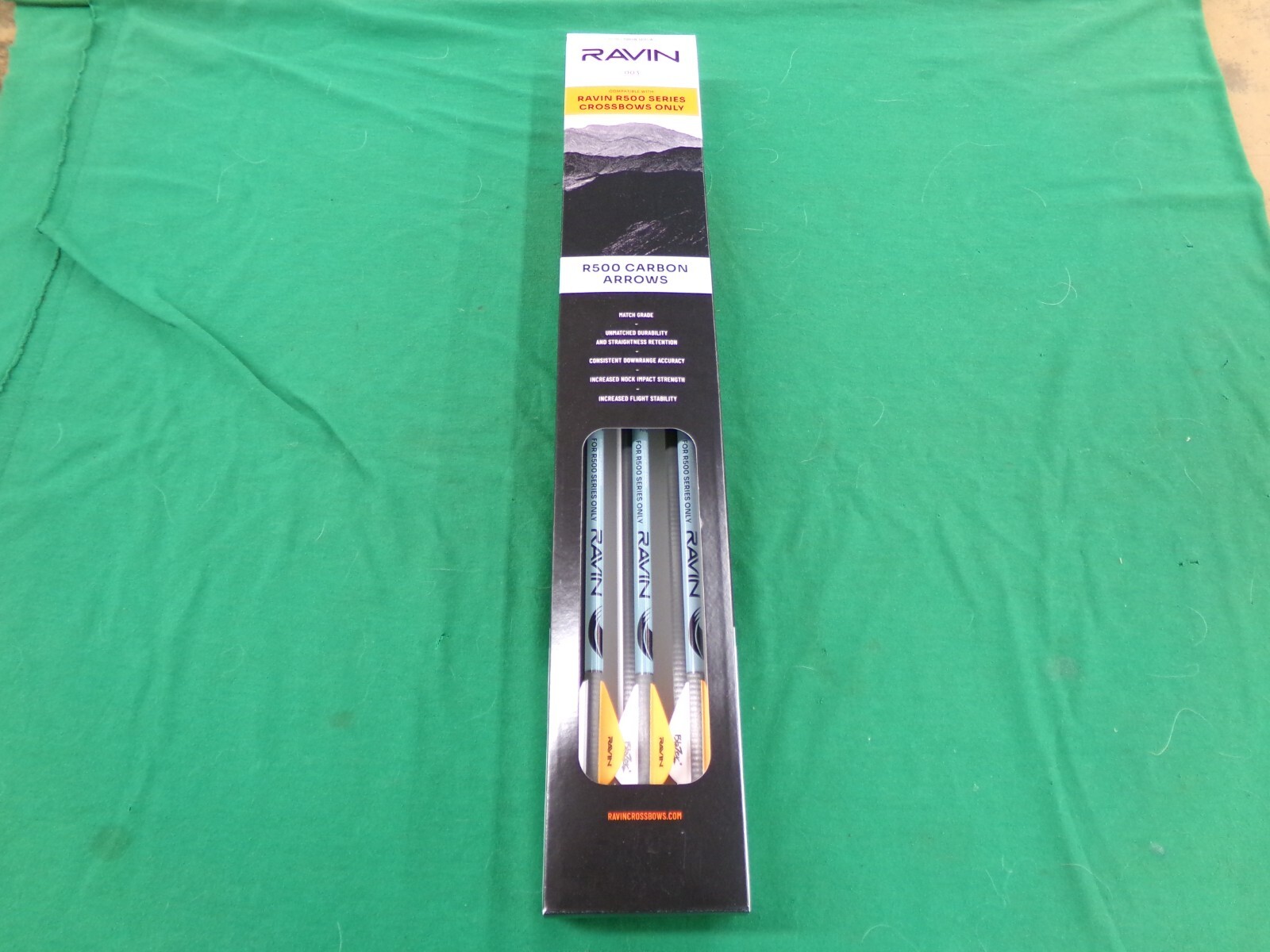 RAVIN R500 CROSSBOW BOLTS 6 BOLT 1/2 DOZEN FACTORY NEW IN PACKAGE ...