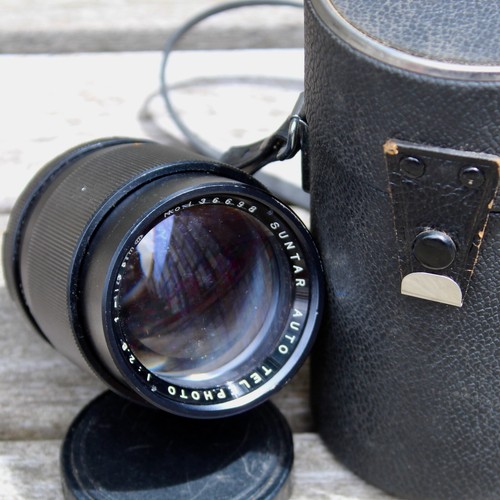 Suntar Auto Telephoto 135mm f/2.8 Lens -- M42 Screw Mount -- with case ...