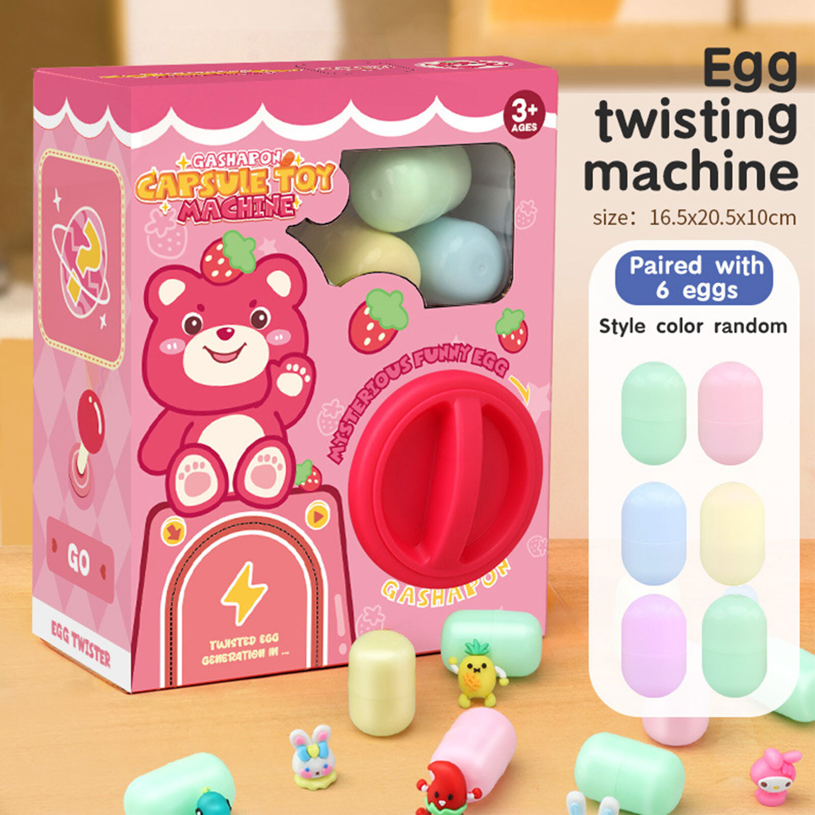 Surprise Egg Vending Machine - Collectible Doll Capsules for Kids ...
