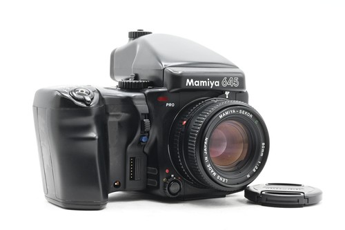 Mamiya 645 Pro Medium Format Camera Kit w/ 80mm lens, Finder, 120 Back ...
