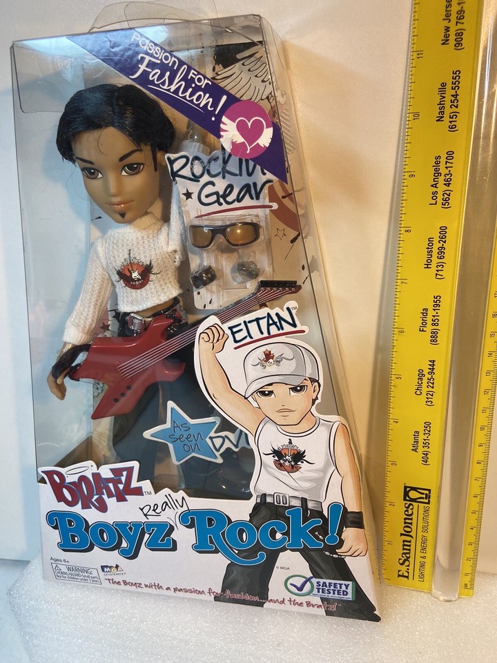 MGA - Bratz Boyz Doll - Boyz Really Rock - Eitan Bratz Doll = New in ...