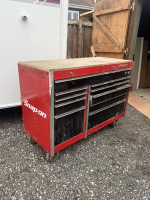Snap on tool box 55” KRL By 20” This Is An Older Box That Needs A ...