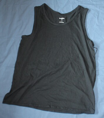 Standard Fit Jersey Tank Tops Goodfellow Men's black size L | eBay