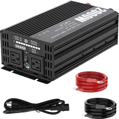 2000W Sump Pump Battery Backup Inverter, Primary Sump Pump Battery ...