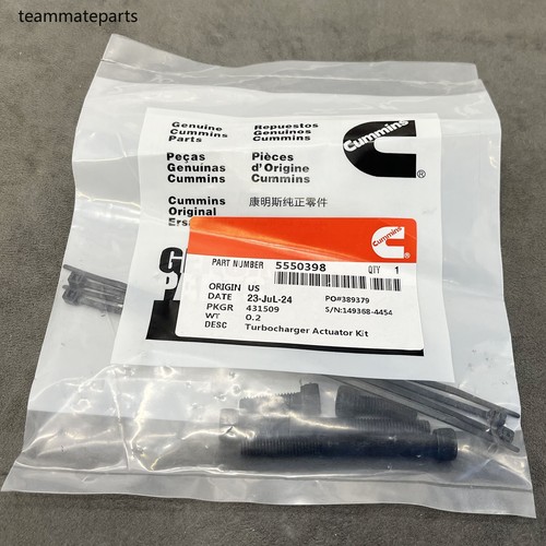 New Turbocharger VGT Actuator 5603777RX for Cummins Holset ISL ISB QSB ...