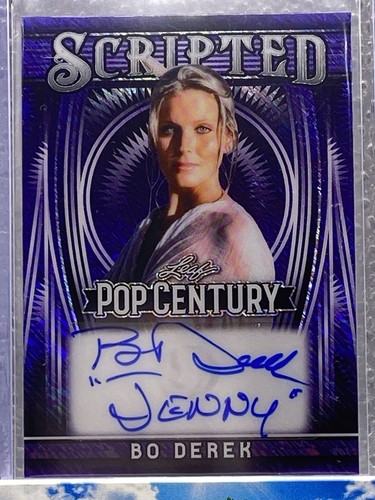 Bo Derek 2025 Leaf Pop Century Scripted Auto /6 | eBay UK
