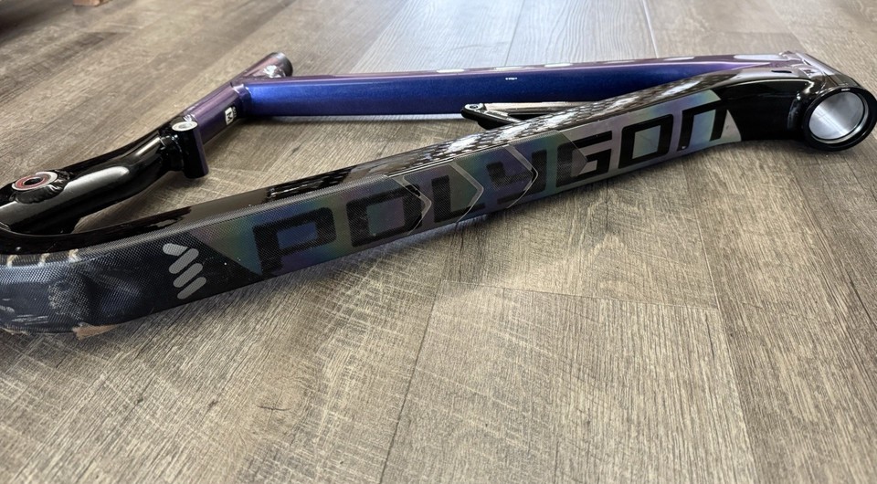 SISKIU T8 Polygon Mountain Trail Bike Frame Purple/Black 27.5" Medium ...