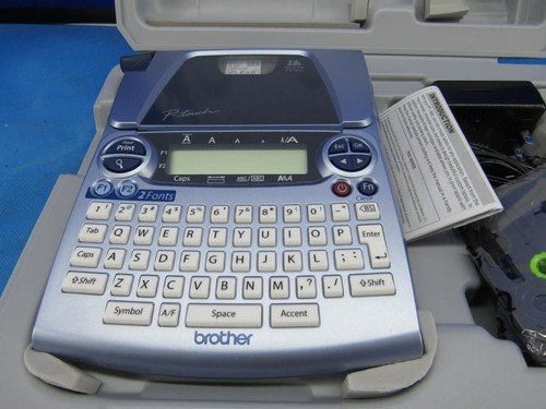 Brother P-Touch PT-1880 Digital Label Maker TZ Tape w/ 3 Cassette's ...