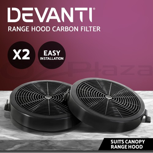 Devanti Range Hood Filters 11cm Carbon Charcoal Rangehood Filter ...
