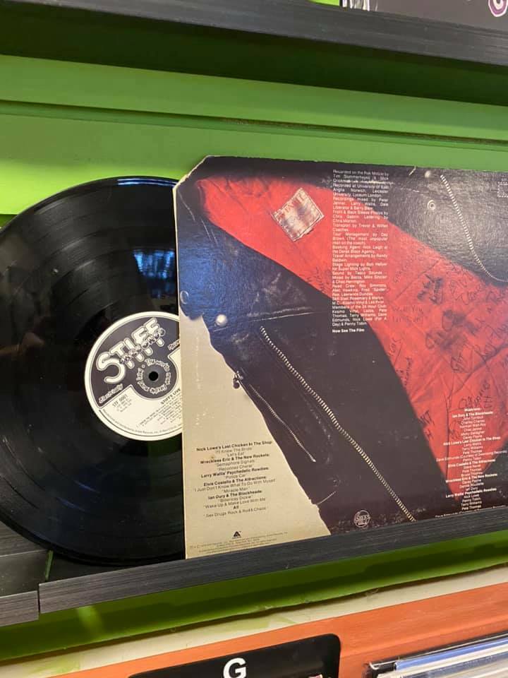 LIVE STIFFS LIVE LP elvis costello IAN DURY NICK LOWE wreckless eric ...