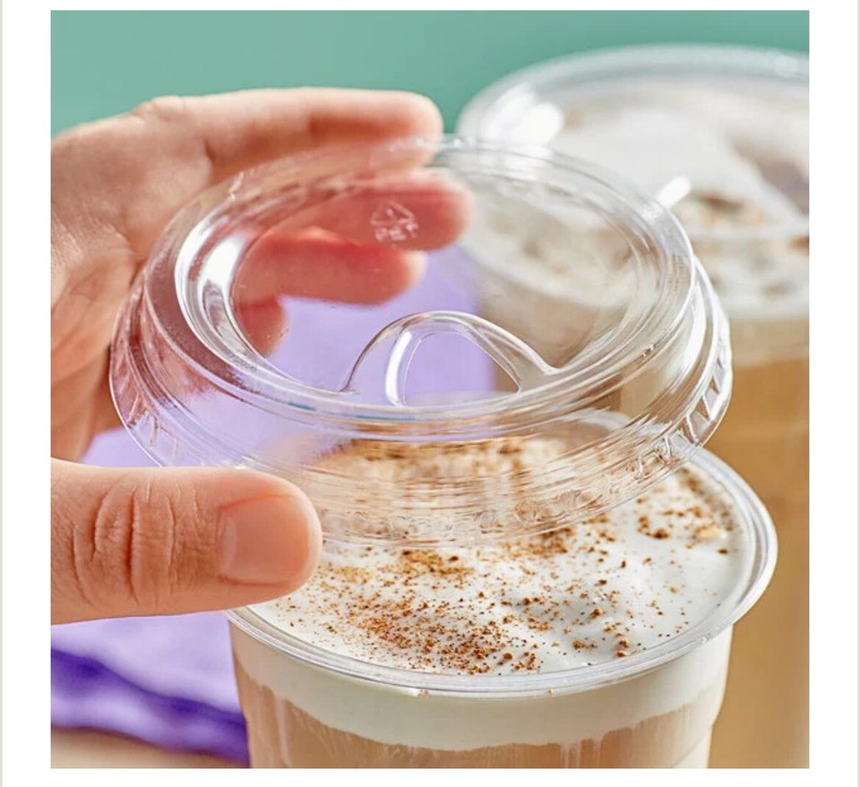 Choice Clear Strawless / Sip Lid - 1000/Case, fits 9, 12, 16, 20, and ...