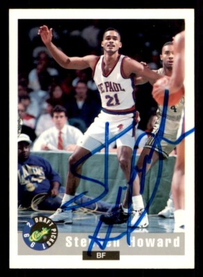 1992 Classic Basketball #55 Stephen Howard Signed Autograph (no COA) | eBay