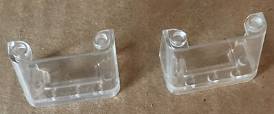 LEGO PN 3823 - Windscreen/Windshield 2x4x2 Trans Clear - 4 Pieces - New ...
