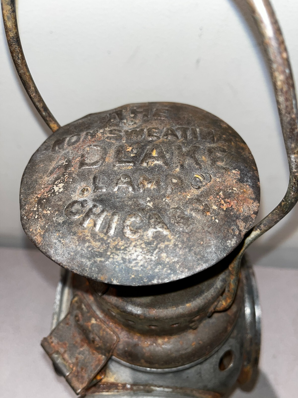 The ADLAKE Non-Sweating Lamp Chicago Railroad Train Switch Lantern | eBay