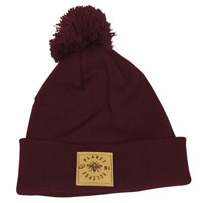 Planet Eclipse Worker Pom Beanie - Burgundy - Paintball | eBay