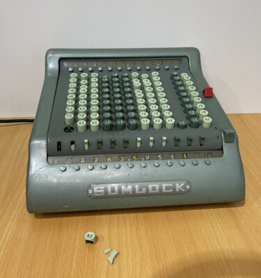 Vintage Sumlock Comptometer/Calculator Retro Bell punch Company Please ...