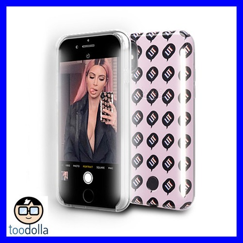 LuMee Duo Kimoji Lit selfie case, front and back lights for iPhone X ...