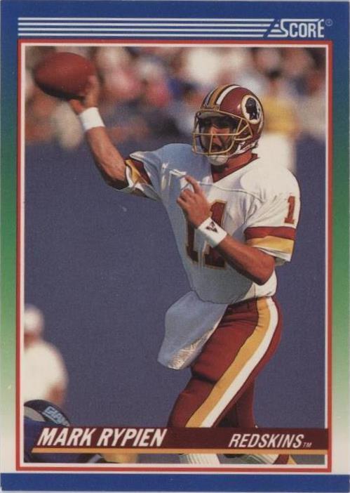 1990 Score Mark Rypien #350 for sale | eBay