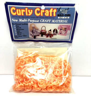One & Only Creations Curly Craft maxi-curl gold-01-300 (peach color) | eBay