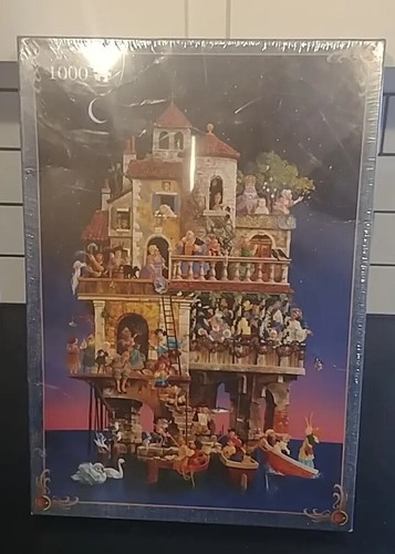 NEW SEALED 1000 Piece Jigsaw Puzzle SUPERSTITIONS by JAMES CHRISTENSEN ...