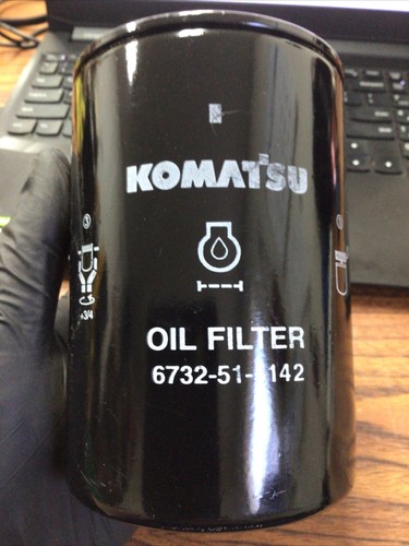 KOMATSU Genuine Oil Filter 6732-51-5142 (CT3) | eBay