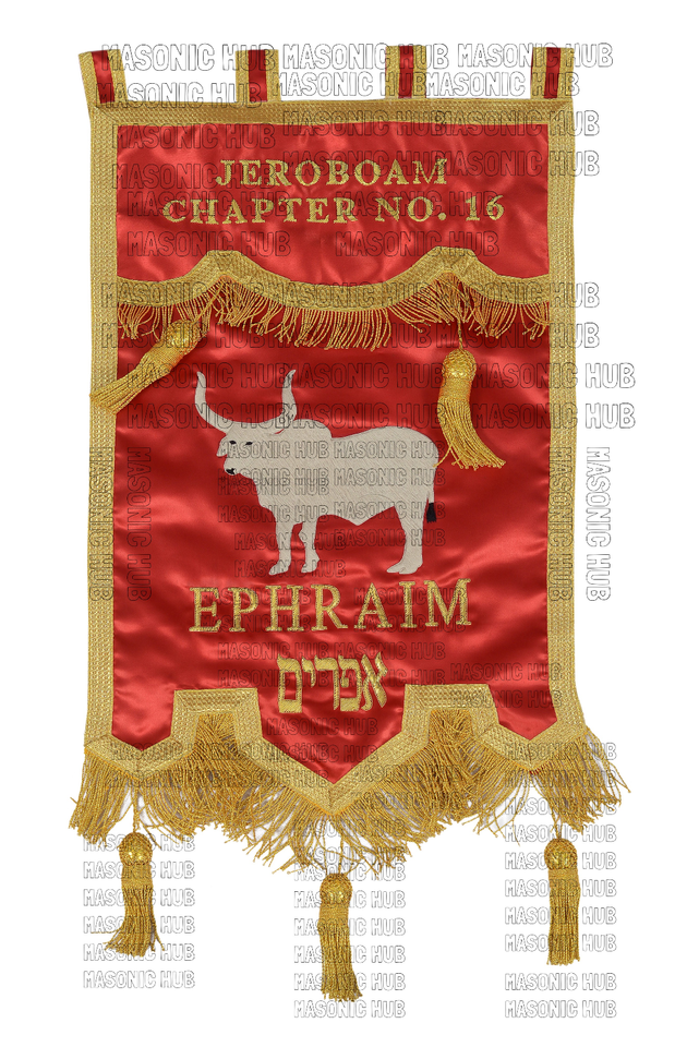 Masonic Royal Arch Veil Banners - 4 Piece Set for Masonic Chapter ...