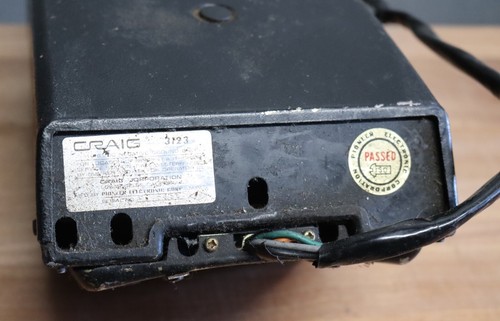 RARE VINTAGE 1970s CRAIG PIONEER MODEL 3123 CAR 8 TRACK PLAYER ...