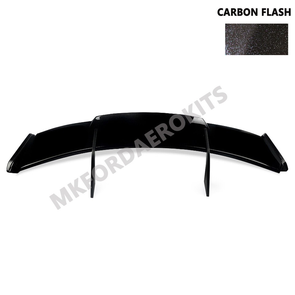 CARBON FLASH REAR BLADE SPOILER HIGHKICK BIG WING For Audi R8 V8 V10 ...