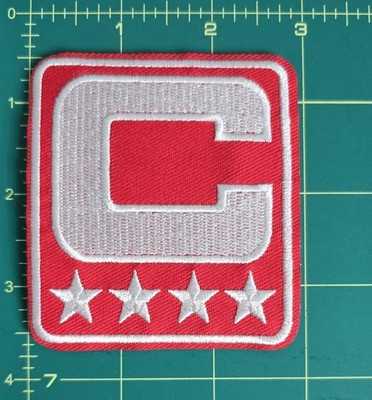 4-Star Captain C Patch NFL KC CHIEFS 49'ERS BILLS RED WHITE 3 plus inch ...