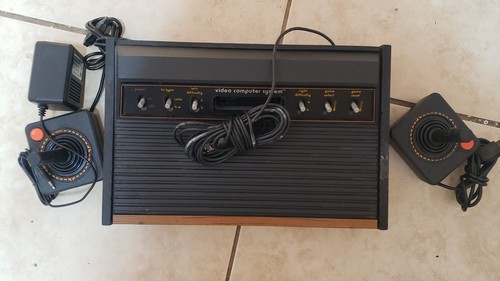 Atari 2600 Heavy Sixer Six Switch Console &2 controls USA Console ...