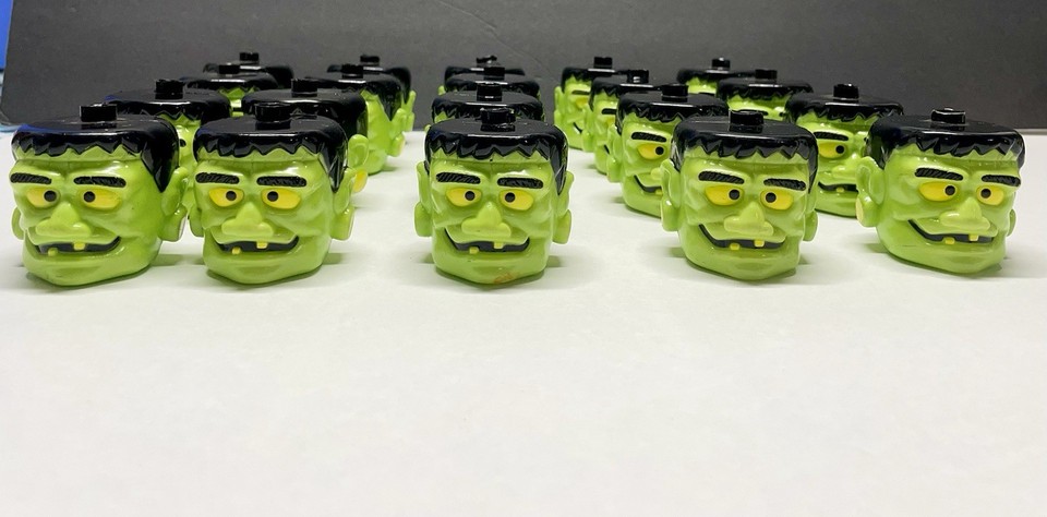 Vintage Halloween String Light Covers Frankenstein Lot Of 20 Pieces ...