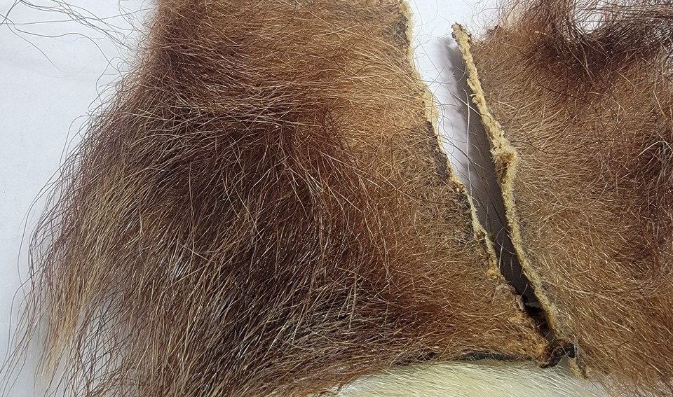 Vintage Polar Bear & Moose Mane Fly Tying Material or Crafts | eBay