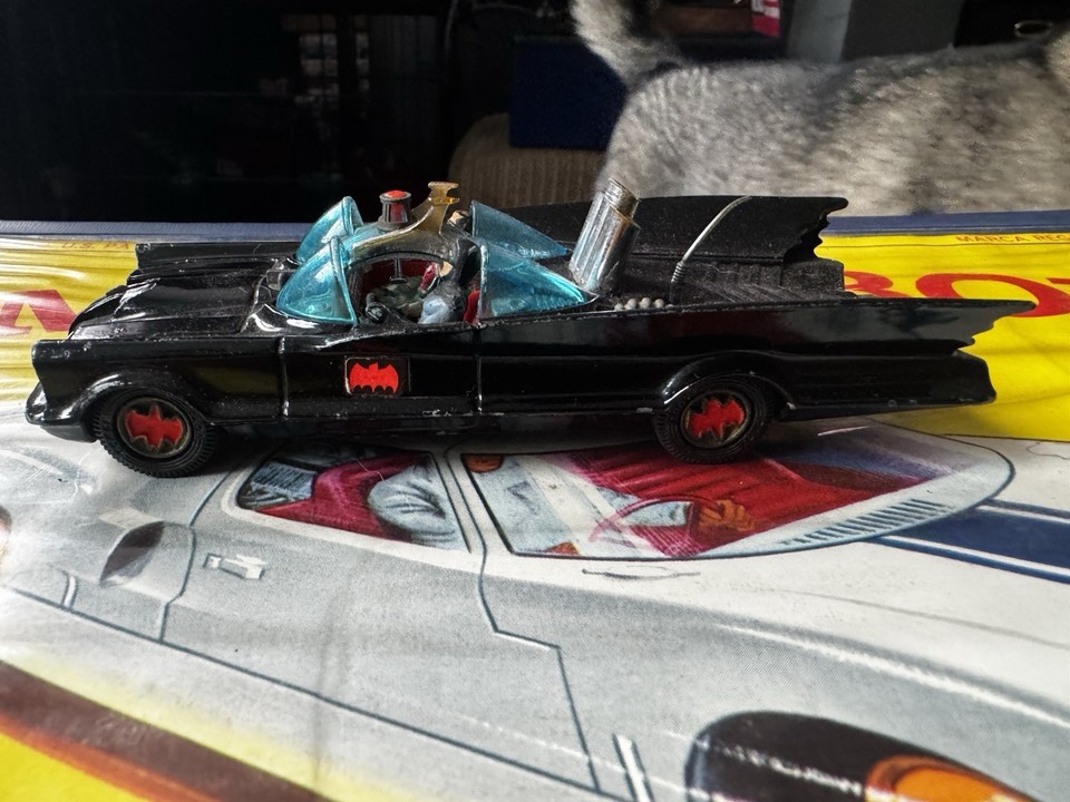 Vintage Original Corgi Toys Batmobile Complete Fully Working 1st ...