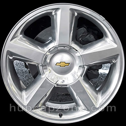 Chrome Chevy Chevrolet 2010-2011 Silverado 1500 20" wheel Center Caps ...