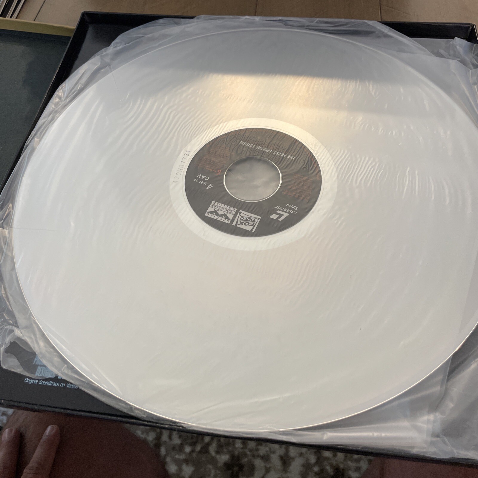 The Abyss Special Edition Laser Videodisc Dolby THX. 3 discs 1993 1561 ...