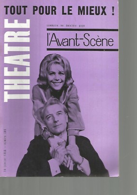 L'AVANT SCENE THEATRE N°280 TOUT POUR LE MIEUX ! | eBay