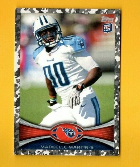 D16375 2012 Topps Camo #366 Markelle Martin TITANS #217/399 | eBay