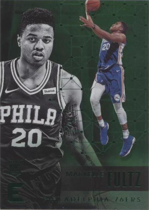 2017-18 Panini Essentials - Markelle Fultz #61 Green (RC) for sale ...