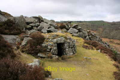 Photo 6x4 Holwell quarry hut Haytor Vale A neatly built circular hut ...