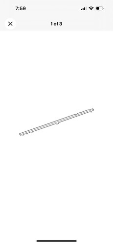 Genuine Toyota Belt Molding 75740-0E110 | eBay