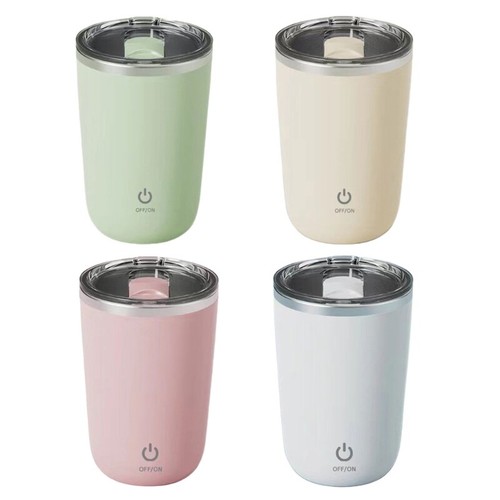 Automatic Stirring Coffee Mug Lazy Rotating Cup Magnetic Mixing Cups ...