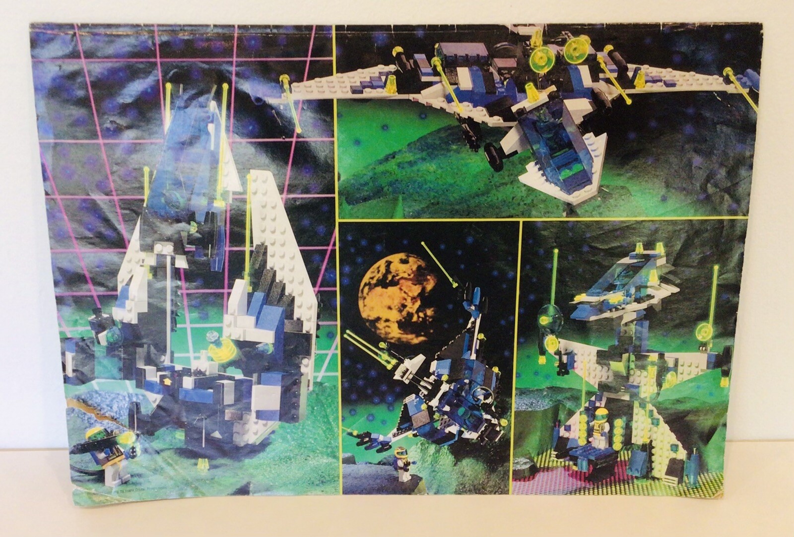 Lego Space Unitron Star Hawk II 1789 100% Complete W/ Instructions ...