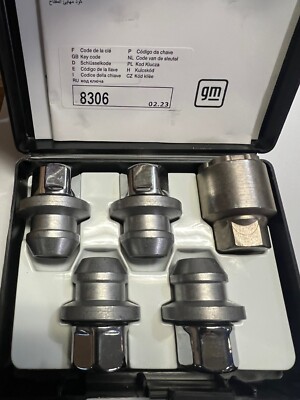 2007-2025 GM Wheel Lock Kit, Chrome 85548789 genuine OEM - 8306 | eBay