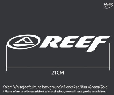 Reef Sticker Decal-Reflective/Metallic Color Stickers Best Gifts | eBay