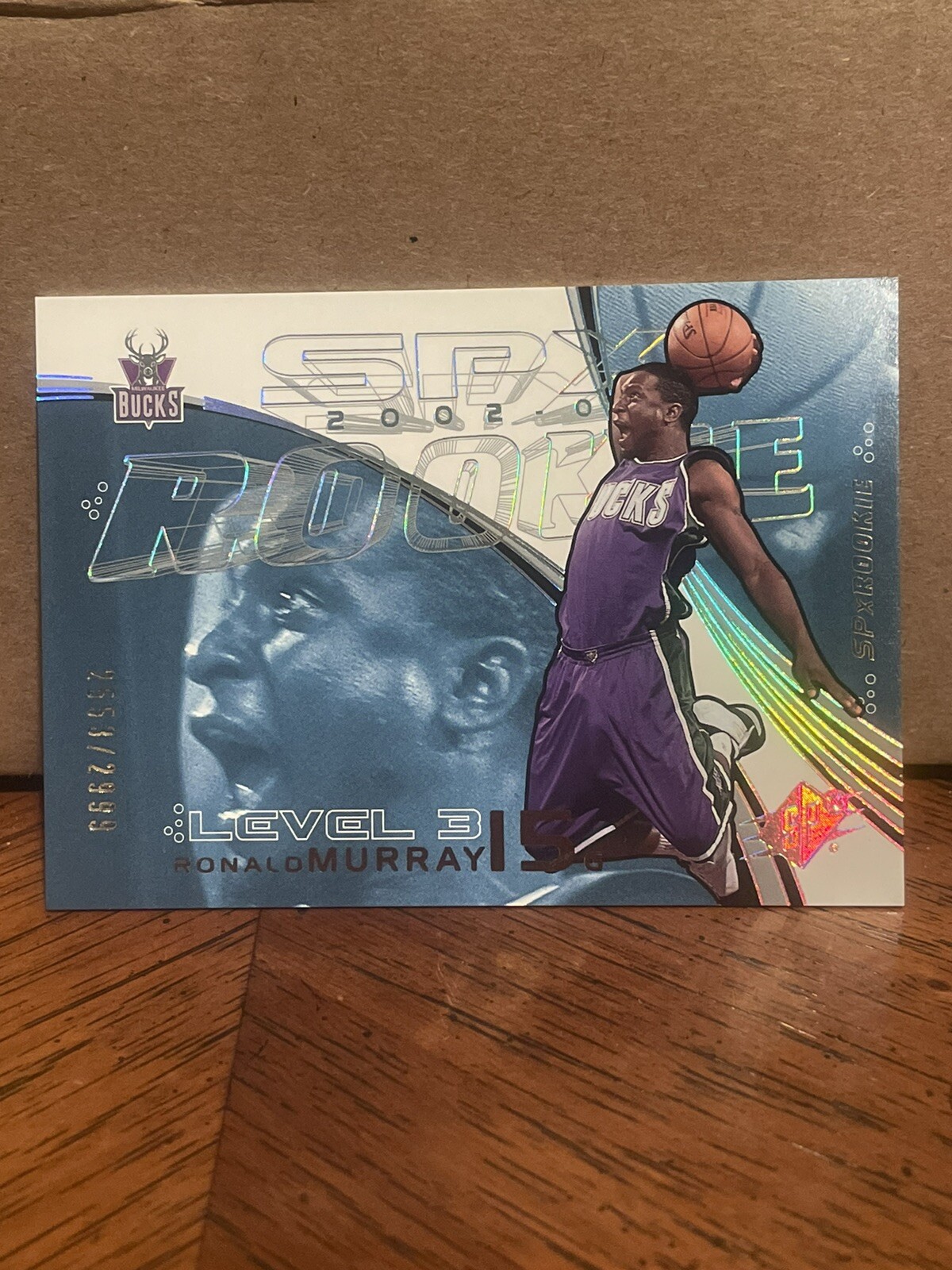 2002-03 SPx Rookies Level 3 #159 Ronald Murray Bucks Rc /2999 520 | eBay